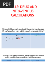 Answer Key Heparin Drip Calculation Practice Problems | PDF ...