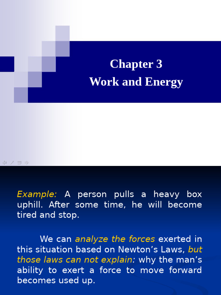 Chapter 4 Work and Energy | PDF | Force | Potential Energy