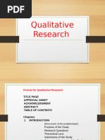 Qualitative Research With Examples | PDF | Qualitative Research ...