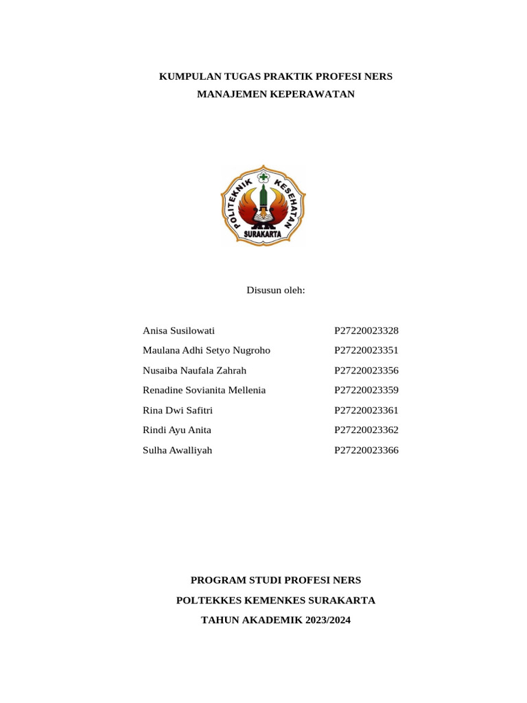 Rev Bu Ratna Done_laporan Managemen Implementasi Final_pku Delanggu | PDF