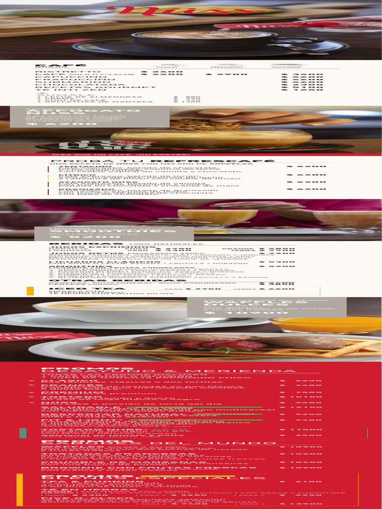 Menu Nuss Cafe | PDF | Panes | Helado