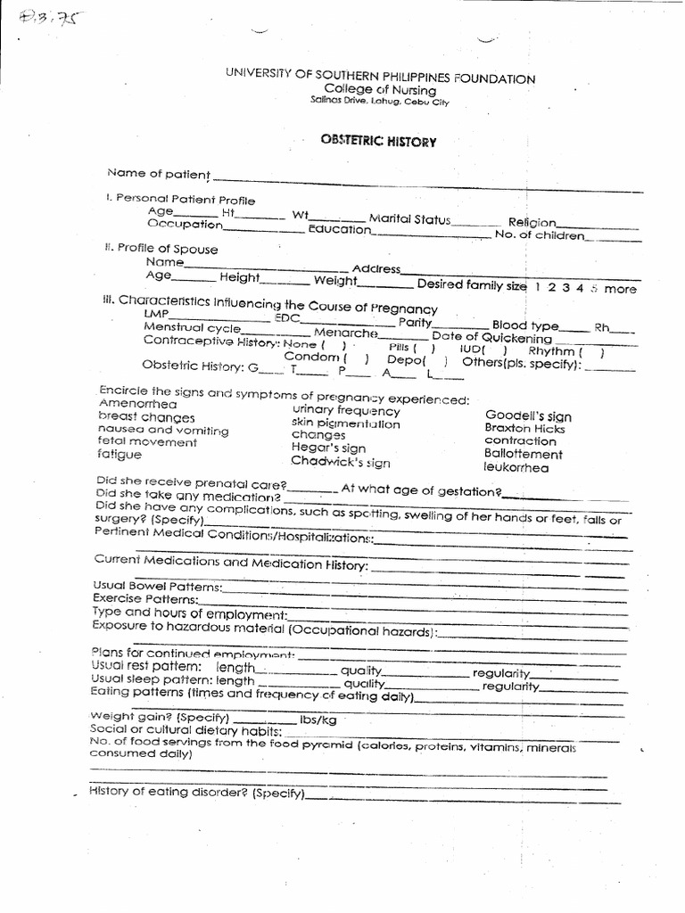 Obstetric-History | PDF