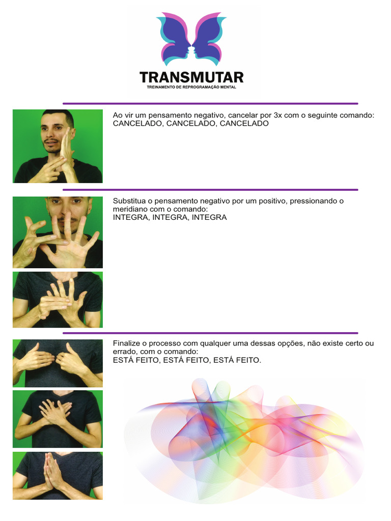 Explicacao Da Tecnica Tapping | PDF