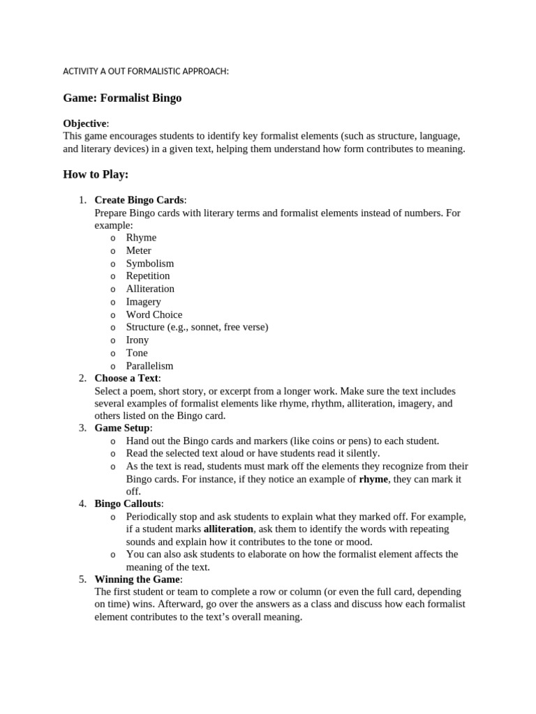 Final Demo Activity Formalistic Approach | PDF