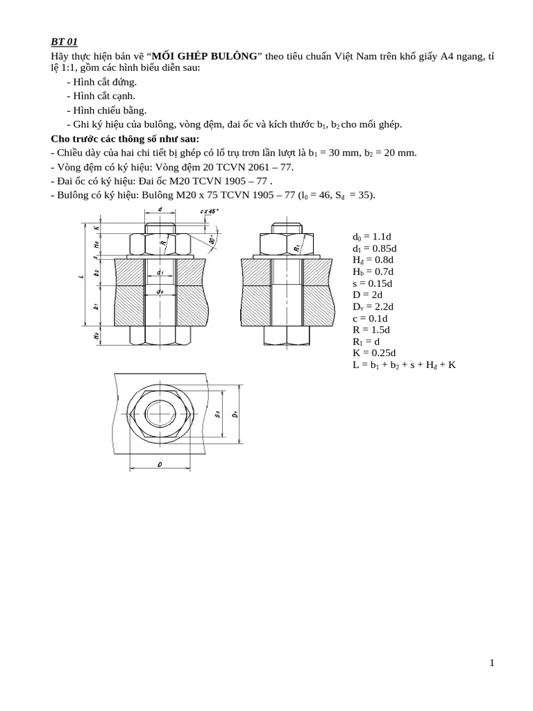 BT VKT Phan 2 - Co Khi | PDF