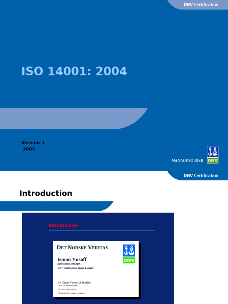 ISO 14001:2004 Environmental Management Guide | PDF | Greenhouse Effect ...