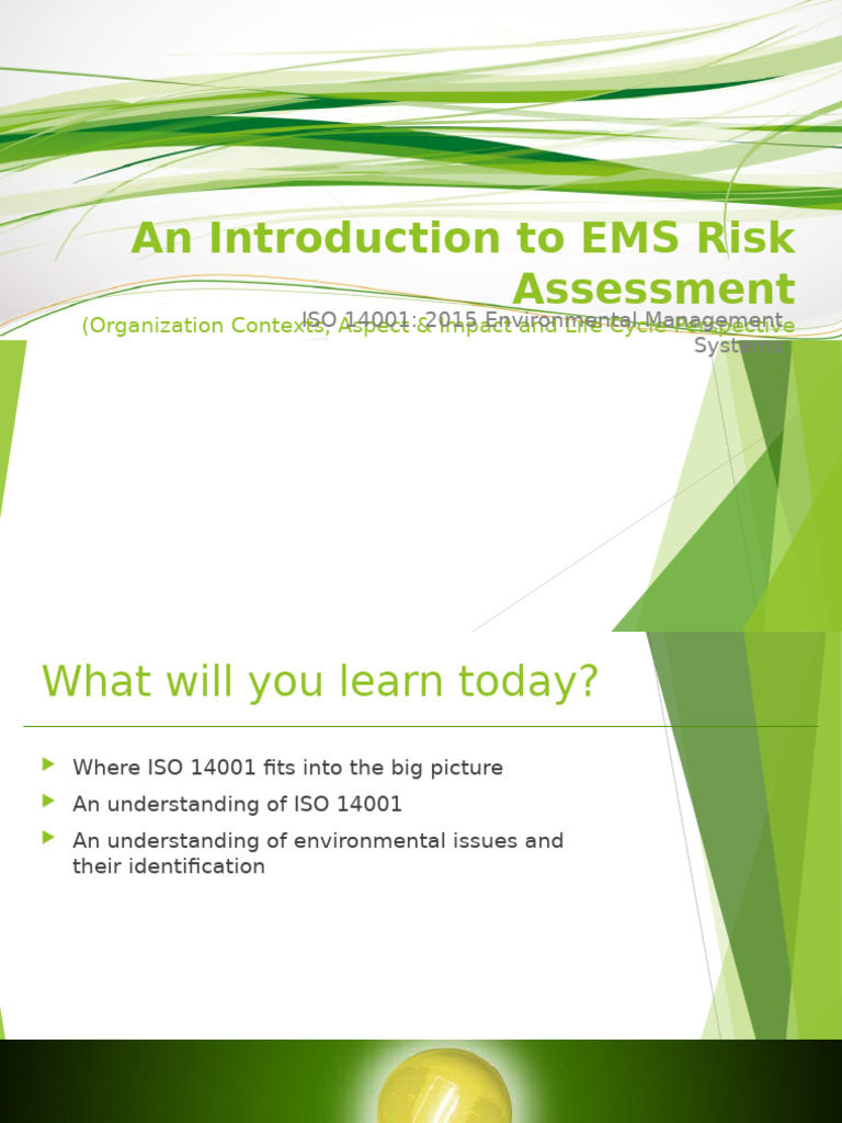 ISO 14001 - Risk Management - Sapura Energy | PDF | Risk | Life Cycle ...