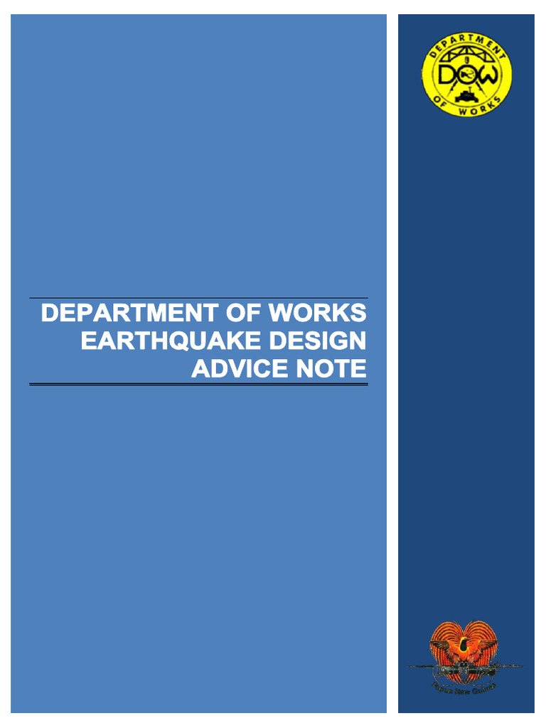 Earthquake Design Actions Guidance | PDF | Plate Tectonics | Earthquakes