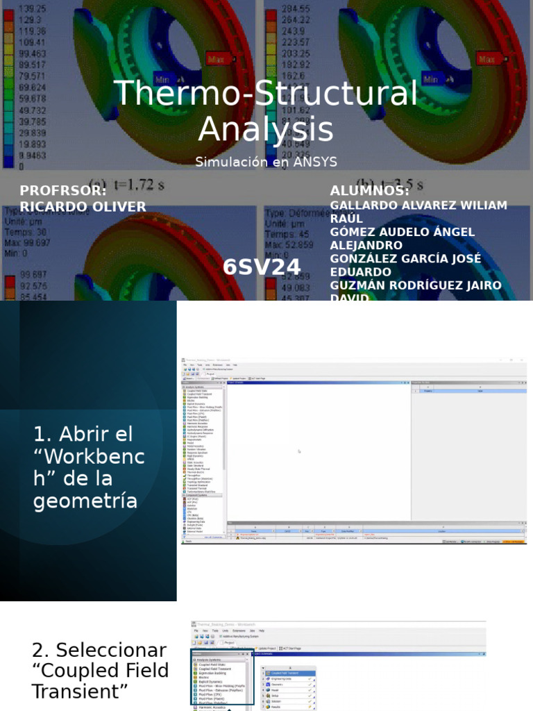 Thermo-Structural Analysis | PDF | Movimiento (física) | Física