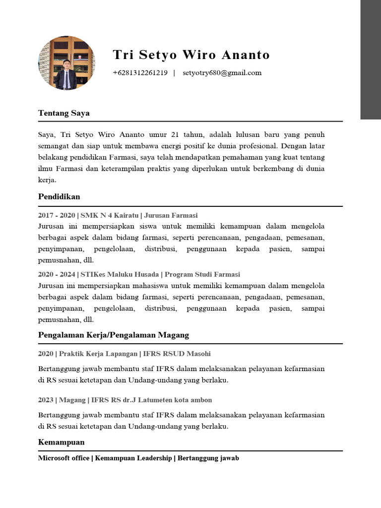 CV Tri Setyo Ananta | PDF