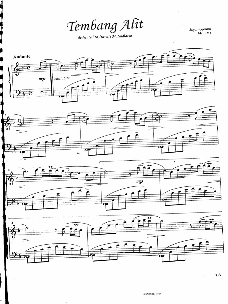 Tembang Alit | PDF