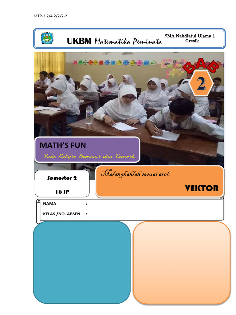 UKBM MTP-3.2.4.2-2-2-2 (Perkalian Titik, Proyeski) - 1 | PDF