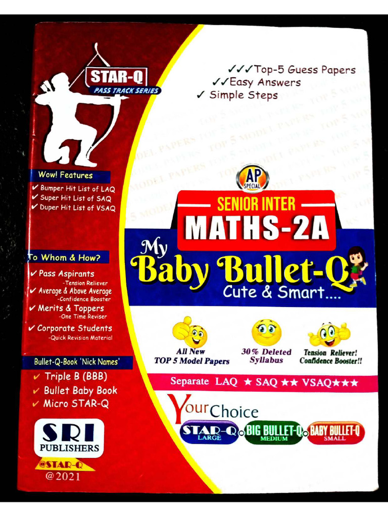 Maths 2a Baby Bullet Best Book | PDF
