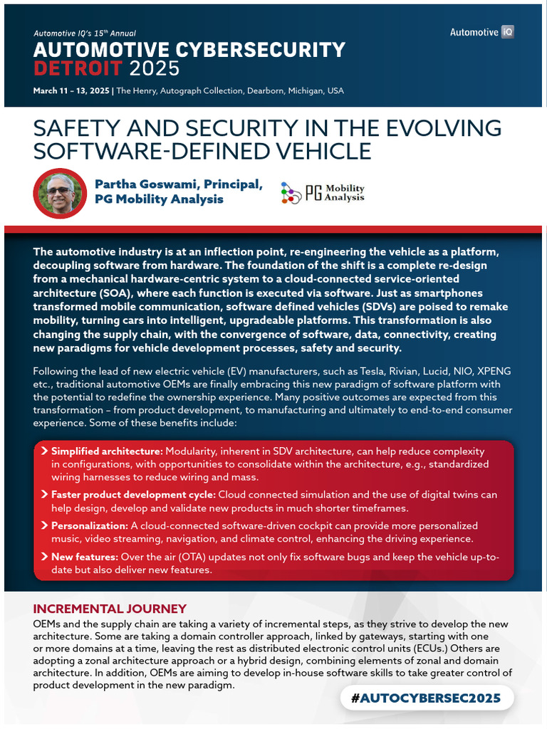 Safety and Security Content Piece ...