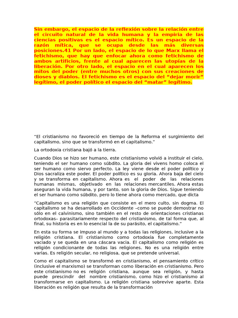 texto algo de mitos | PDF | Immanuel Kant | Dios