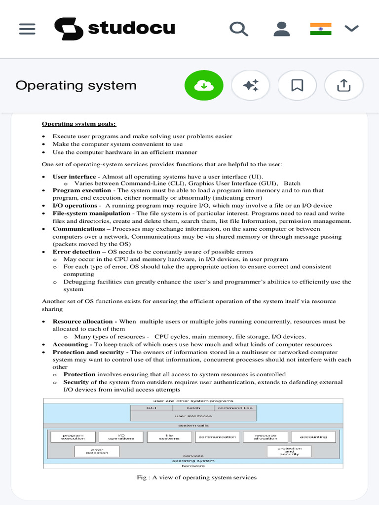 Key Functions of Operating Systems | PDF | Operating System | Graphical User Interfaces