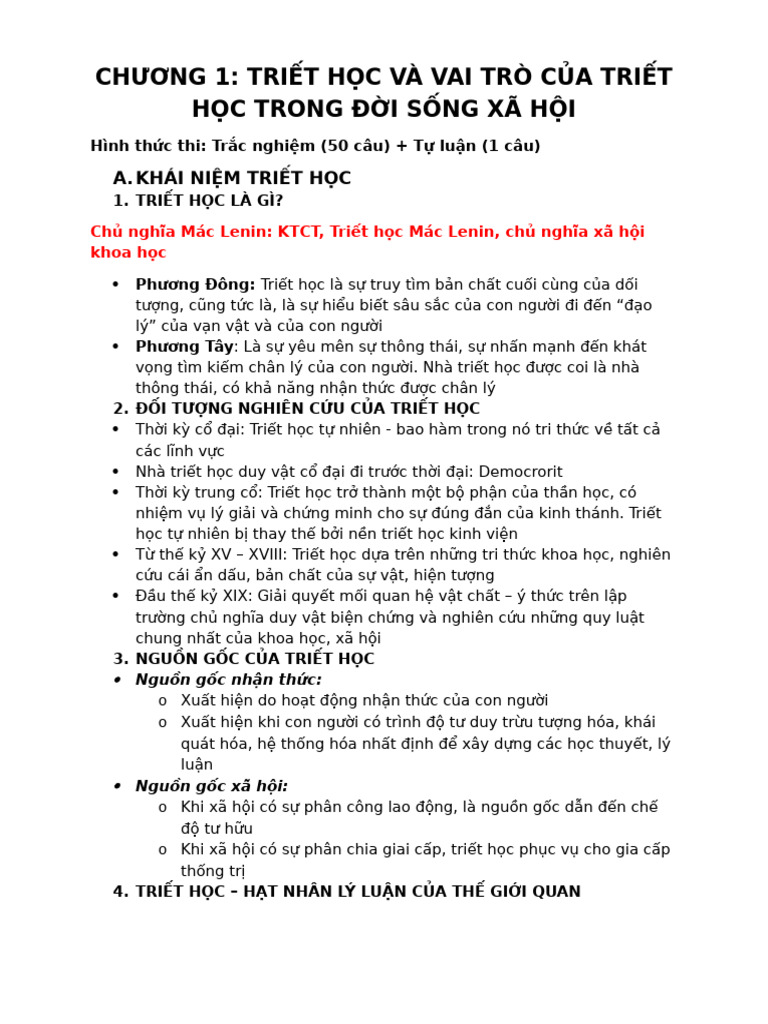 Chương 1 - THML | PDF