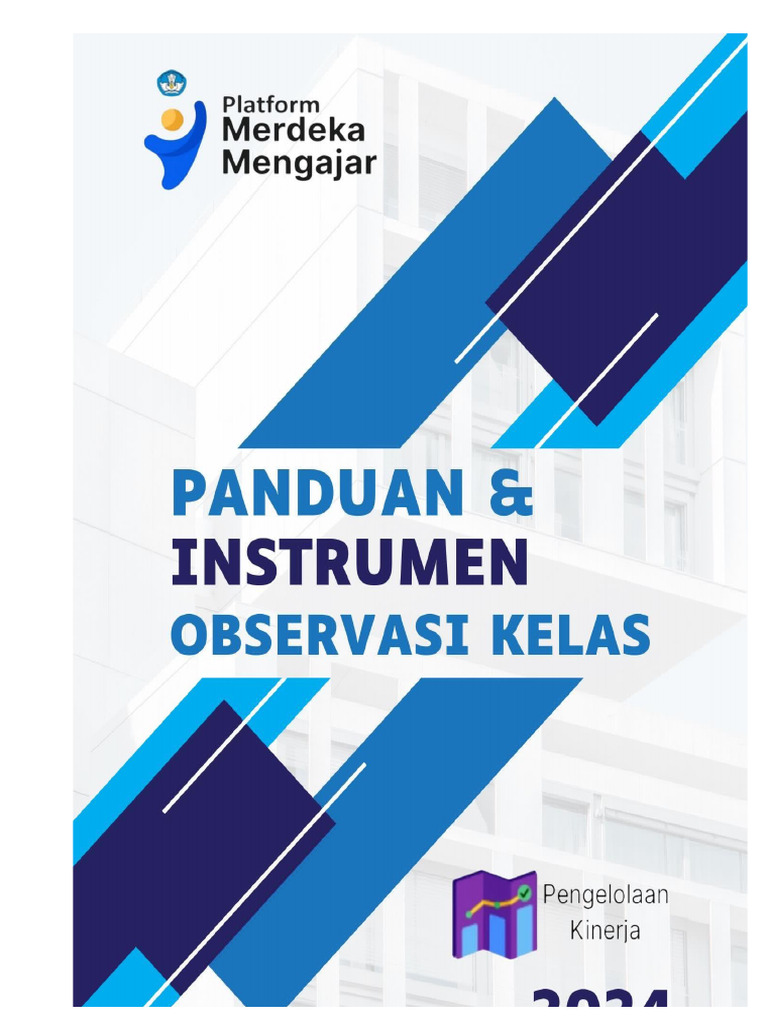 Instrumen Observasi Kelas Maret | PDF