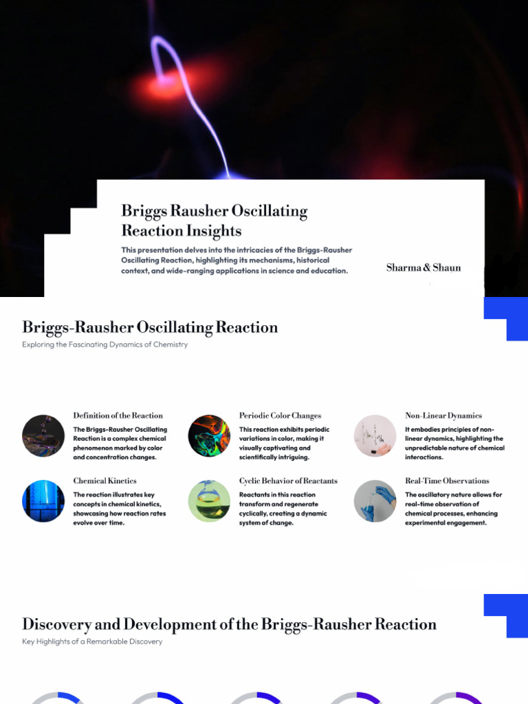 Briggs Rausher Oscillating Reaction Analysis (2) | PDF