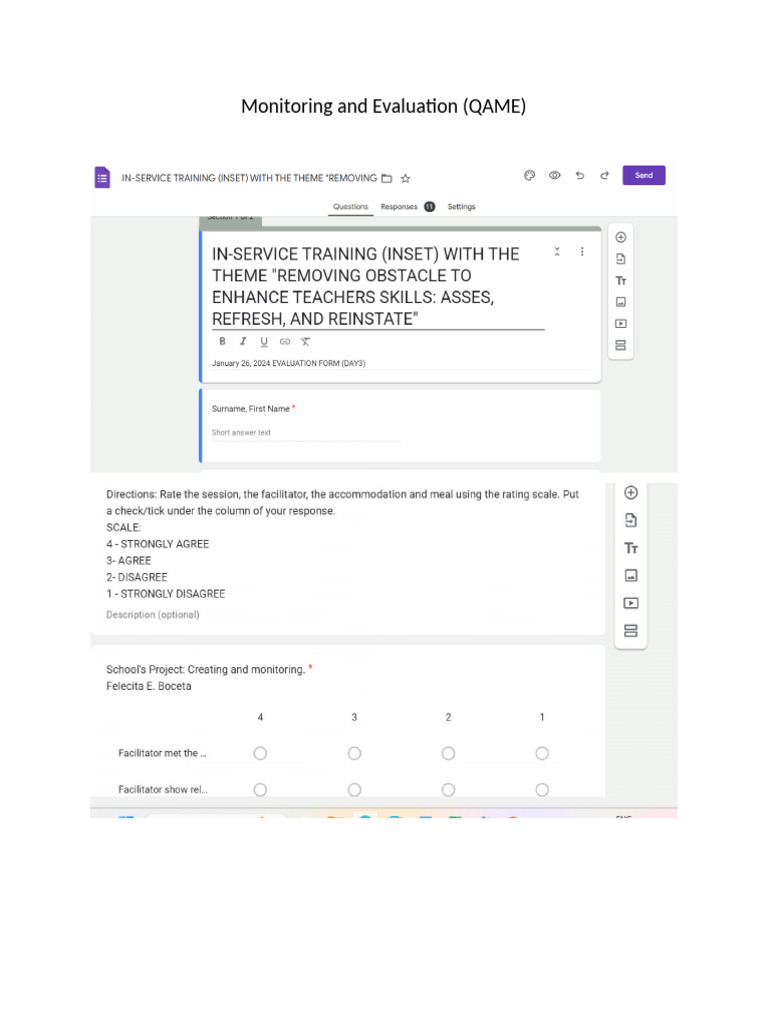 Effective Monitoring and Evaluation Strategies | PDF