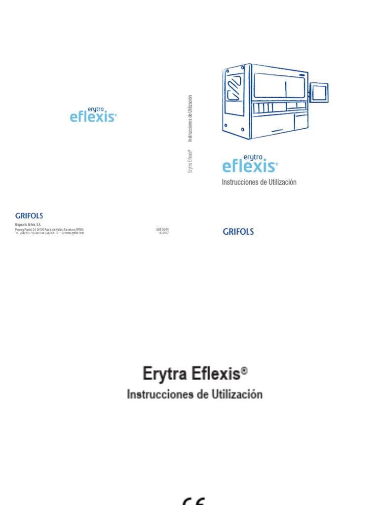 Instrucciones de Uso Erytra Eflexis | PDF | Tecnologías de la ...