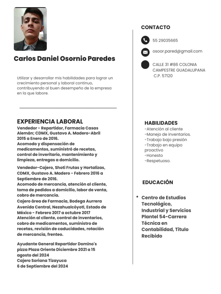 Curriculum daniel♡.pdf_20250218_180618_0000 | PDF