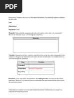 Percent Yield Analysis of MgO Lab | PDF | Magnesium | Physical Sciences