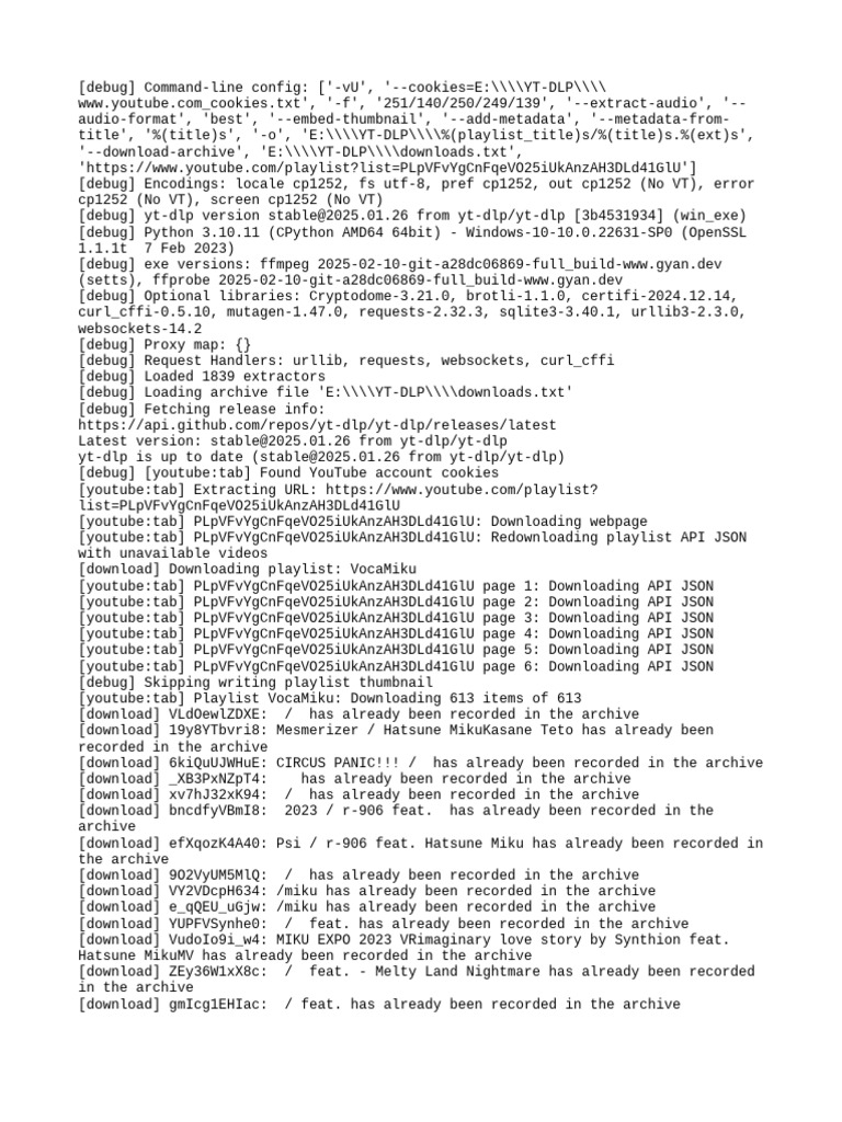 Log 02-10 | PDF