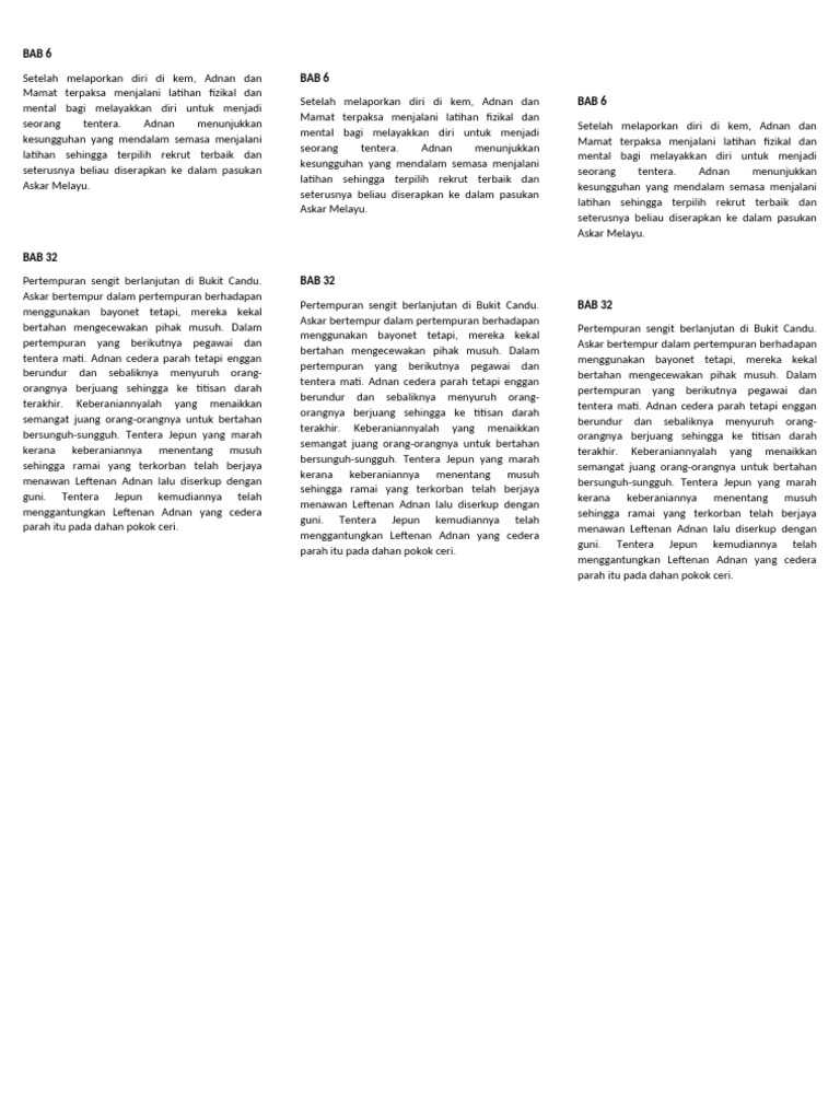 Perwatakan Left Adnan | PDF