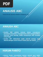Metode Analisa ABC Dan VEN Beserta Contoh | PDF