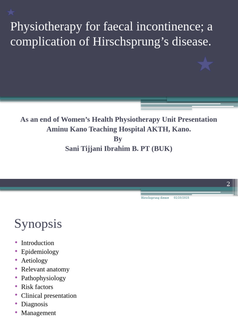 Hirschsprung Disease II | PDF | Human Diseases And Disorders | Clinical Medicine