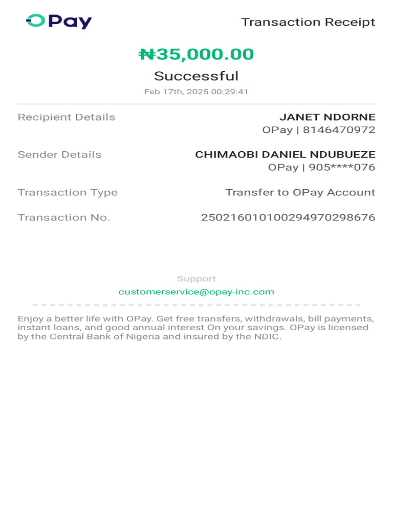 Transaction 250216010100294970298676 | PDF