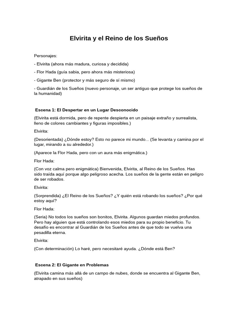 Elvirita y El Reino de Los Sueños 2 | PDF