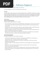 Erik Cupsa: Software Developer Resume | PDF | Postgre Sql | Microsoft Azure