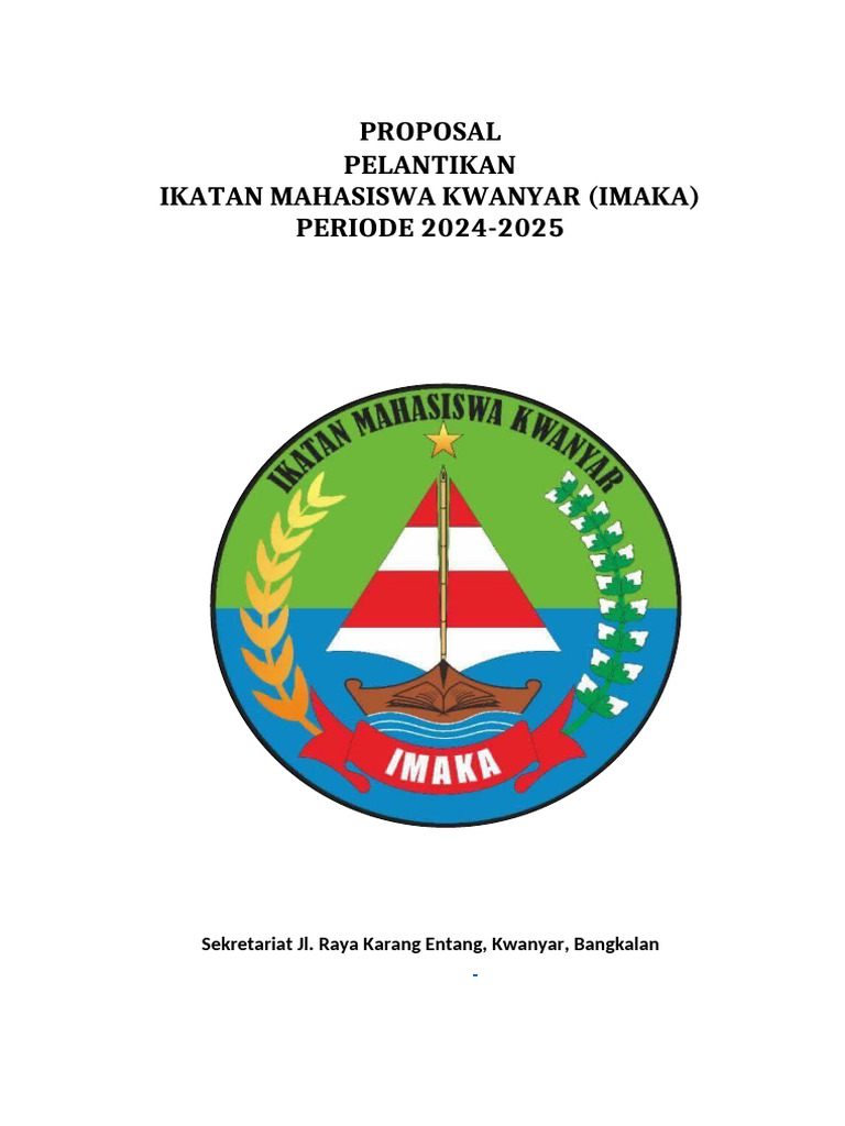 Pelantikan Pengurus IMAKA 2024-2025 | PDF