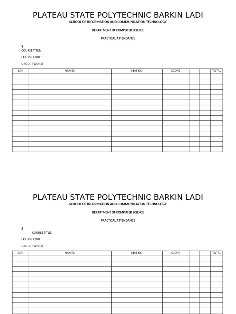 Course Title Group 2 | PDF