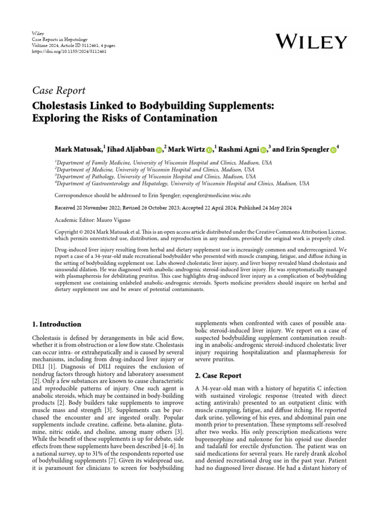 Steroids in Bodybuilding | PDF | Medical Specialties | Clinical Medicine