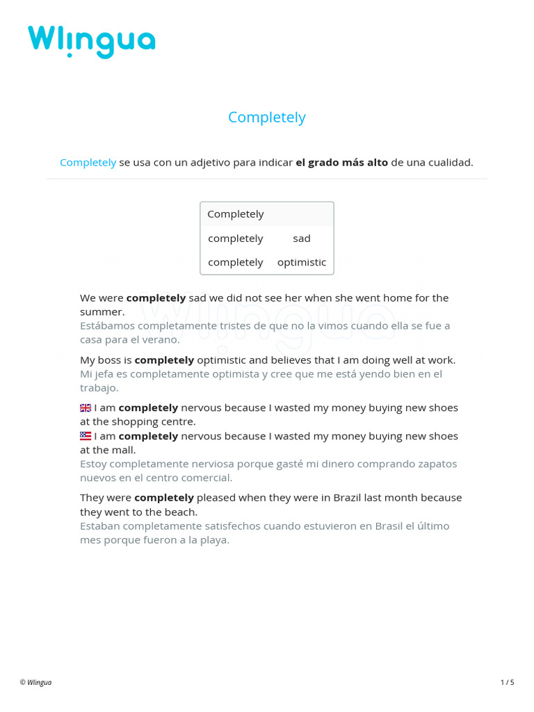 Adjective Modifiers in English Grammar | PDF