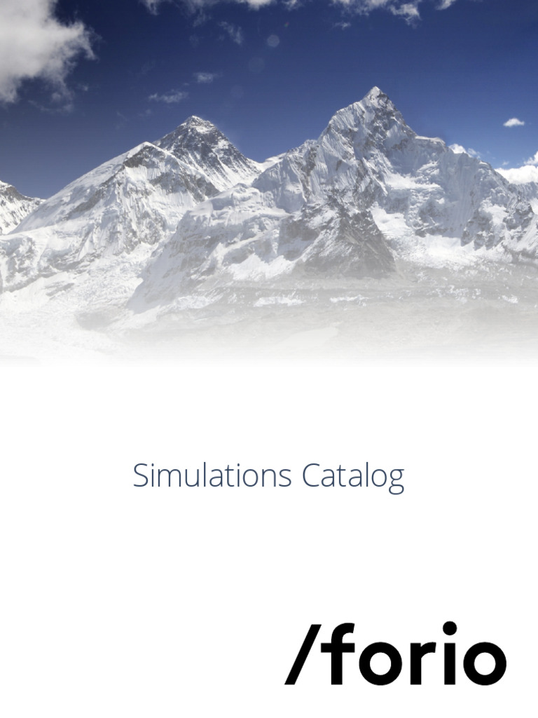 Forio Online Simulations Overview | PDF | Capital Budgeting | Net ...