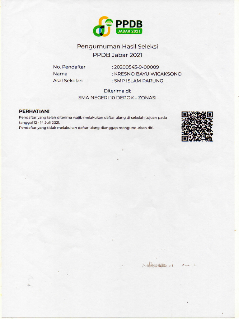 BUKTI DITERIMA | PDF