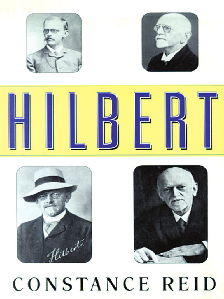 Biography of Mathematician David Hilbert | PDF | Mathematics | Field ...