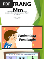 Mga Salitang Nagsisimula Sa Letrang MM, SS, Aa Posters | PDF