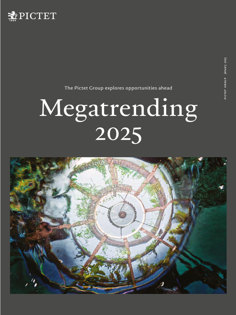 Megatrends 2025: Pictet Group Insights | PDF | Technological Singularity | Climate Change Mitigation