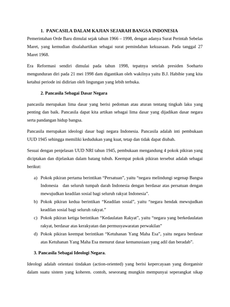 UTS PANCASILA | PDF