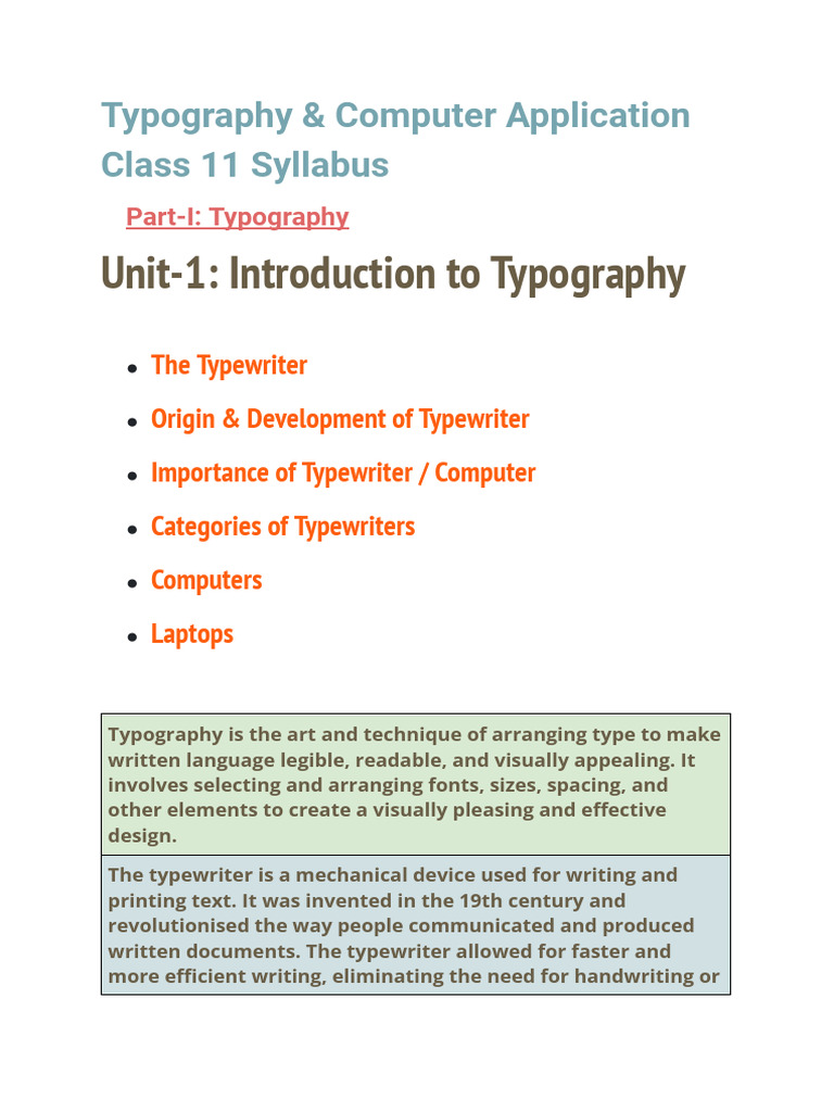 C11 Typography Computer Application | PDF | Computer Data Storage | Usb