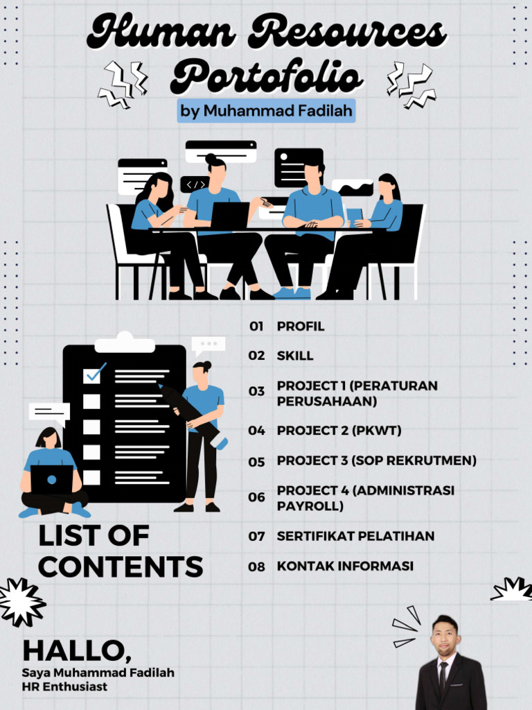 HR Portofolio Muhammad Fadilah 1707141604 | PDF