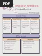 Daily Housekeeping Schedule Template | PDF