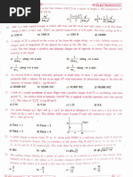 Potential Difference Problems | PDF | Voltage | Electric Field
