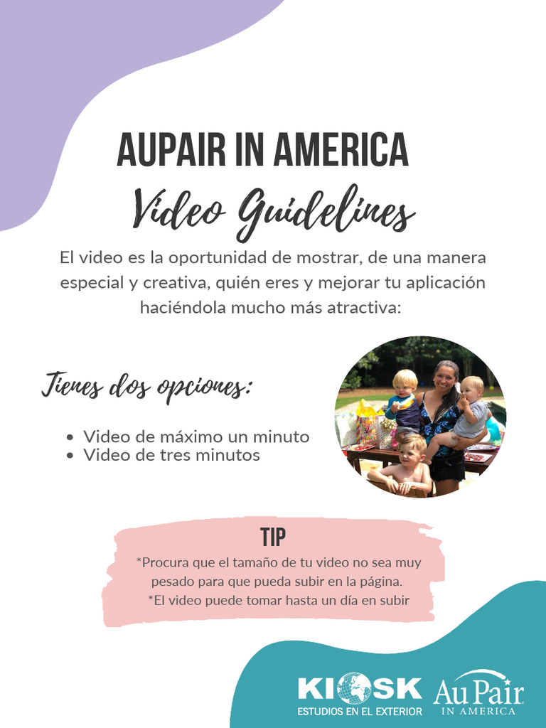 Guia Vídeo de Aplicación - APIA Actualizado | PDF