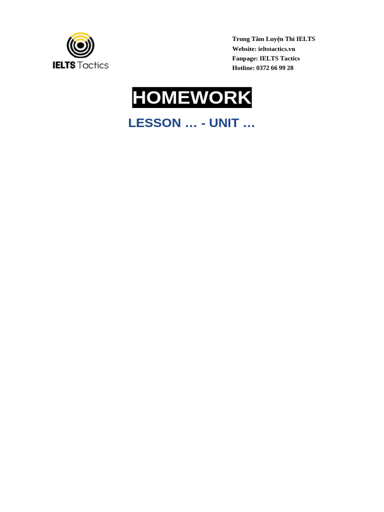 Homework Answer Sheet | PDF